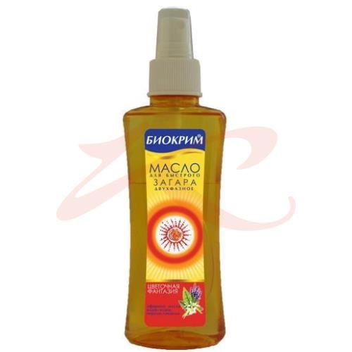 Биокрим масло для загара 150мл цветочная фантазия купить в Воронеже ...